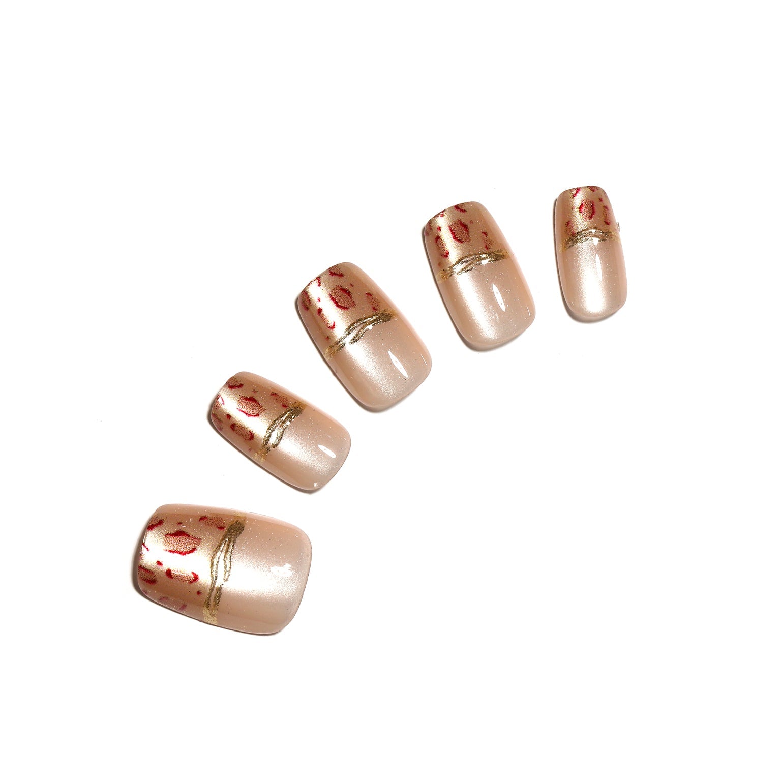 Wild Rouge Animal Print Press-On Nails 30-Piece Set | ShadePax